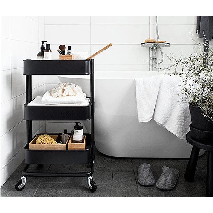 Jual Troli Serbaguna 3 Tingkat / 3 Tier Service Trolley | Shopee Indonesia