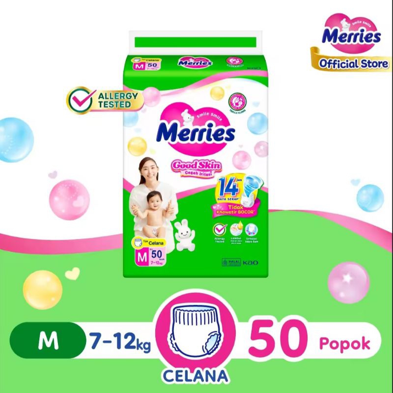 Jual Merries Good skin pants Jumbo M50,L44,XL38 | Shopee Indonesia