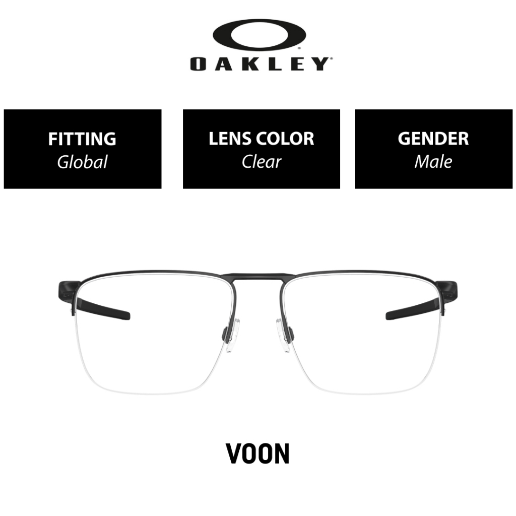 Jual OAKLEY VOON | OX3026 302601 | Eyeglasses | 57mm | Shopee Indonesia