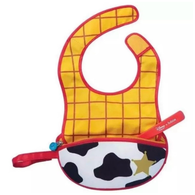 Jual B.BOX Travel Bib + spoon Disney Limited Edition Toy Story - Woody ...