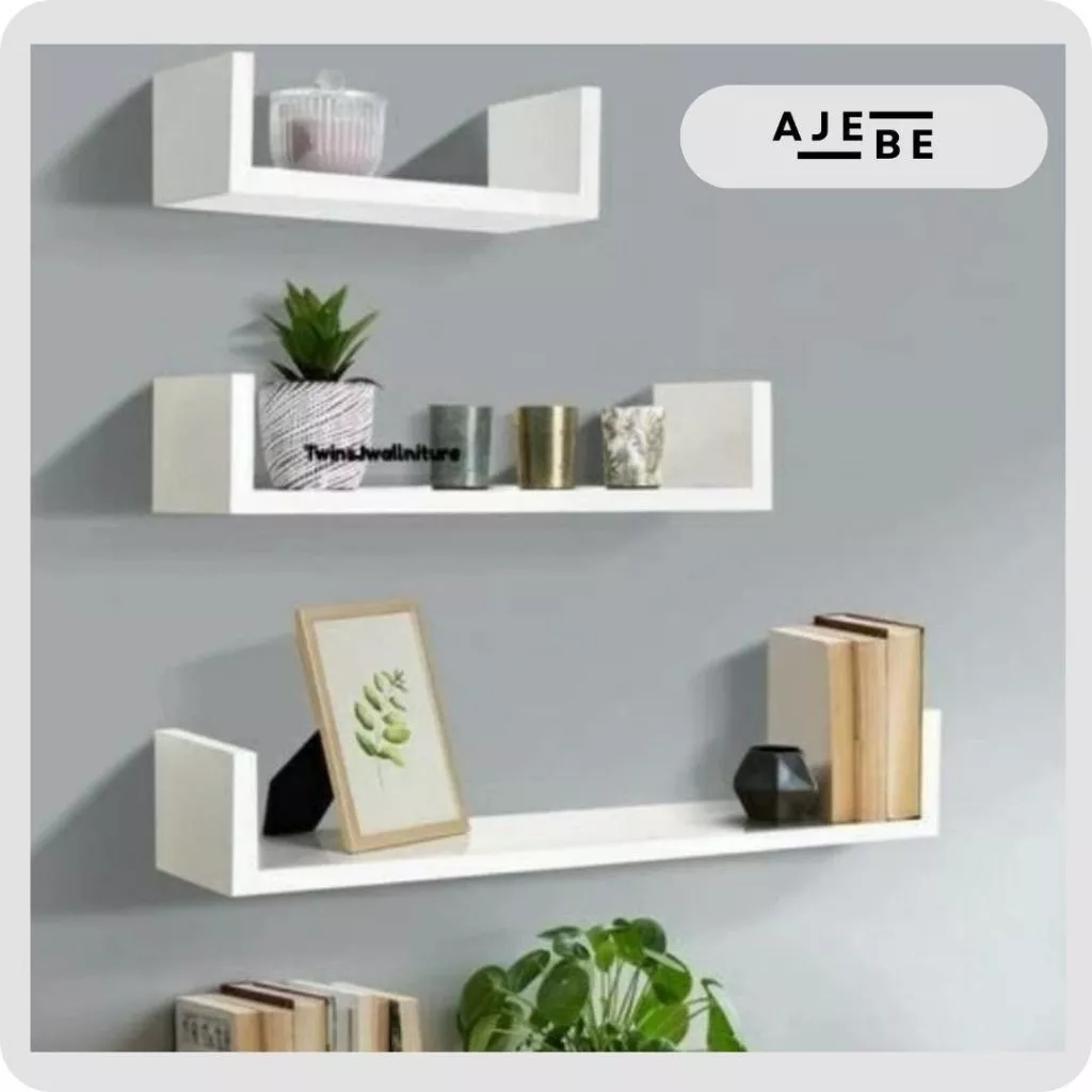 Jual RAK DINDING AMBALAN MINIMALIS AESTHETIC HIASAN KAMAR TIDUR DAN ...