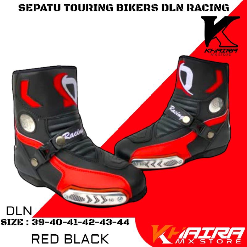 Jual Sepatu Touring Motor/sepatu kasual pria DLN RACING | Shopee Indonesia