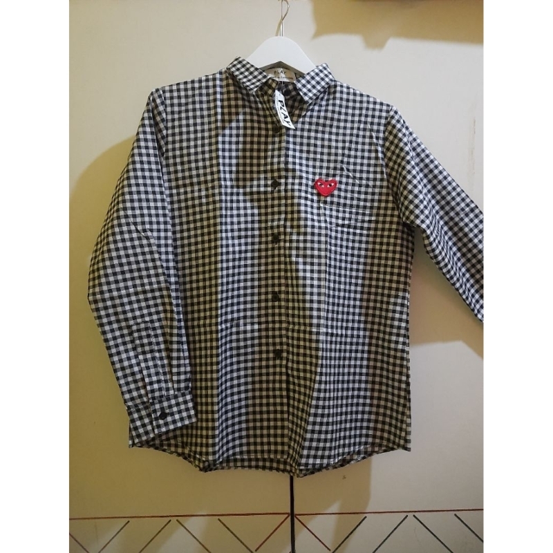 Jual kemeja kotak cdg play dupe | Shopee Indonesia