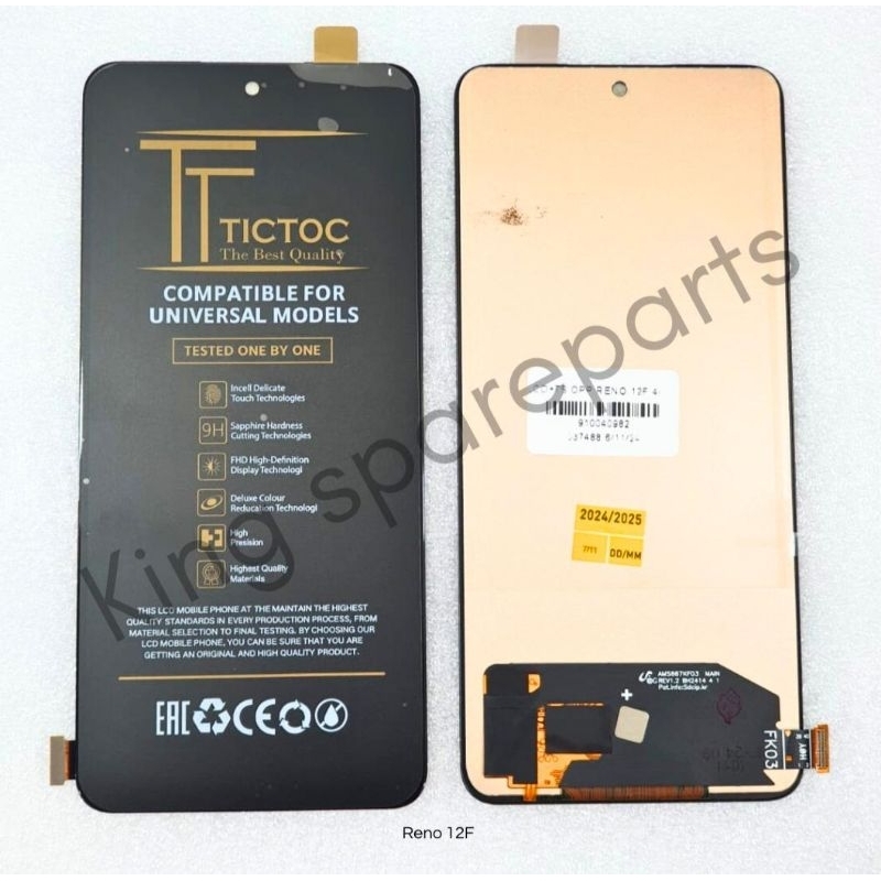 Jual LCD TOUCHSCREEN OP RENO 12F 4G 5G / 12FS 4G 5G / REALM 12 PLUS 5G ...