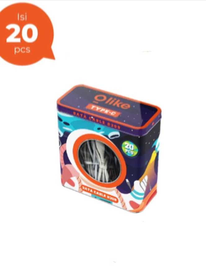 Jual OLIKE KABEL DATA D311 (NEW) MICRO USB/TYPE C HARGA/KALENG ISI ...