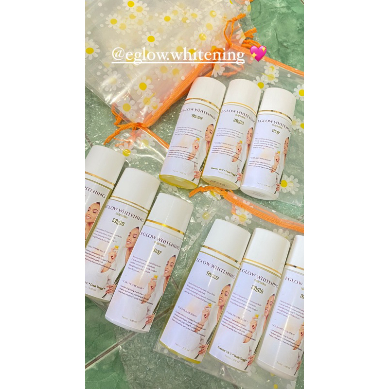 Jual Eglow Whitening 1 paket | Shopee Indonesia