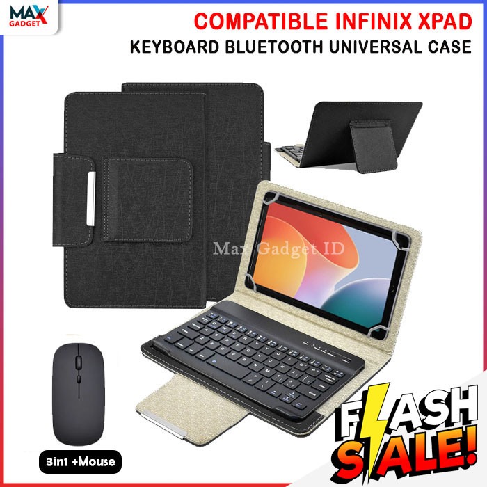 Jual Infinix Xpad 11 inch 20 2024 2025 Universal Keyboard Bluetooth ...