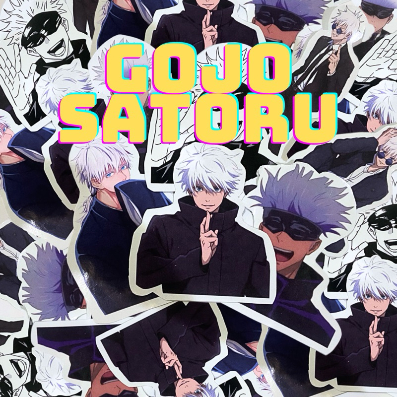 Jual Stiker Pack Anime Gojo Satoru Jujutsu Kaisen Sticker | Shopee ...