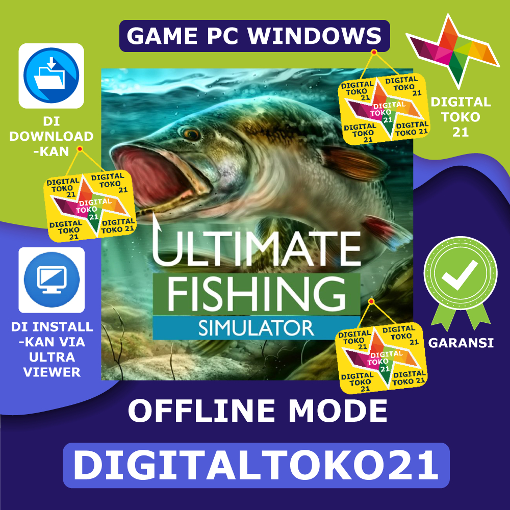 Jual [Diinstallkan] Ultimate Fishing Simulator Complete Collection ...