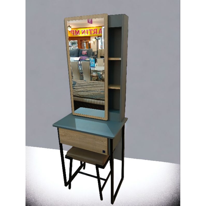 Jual Meja rias minimalis kaki besi | Shopee Indonesia
