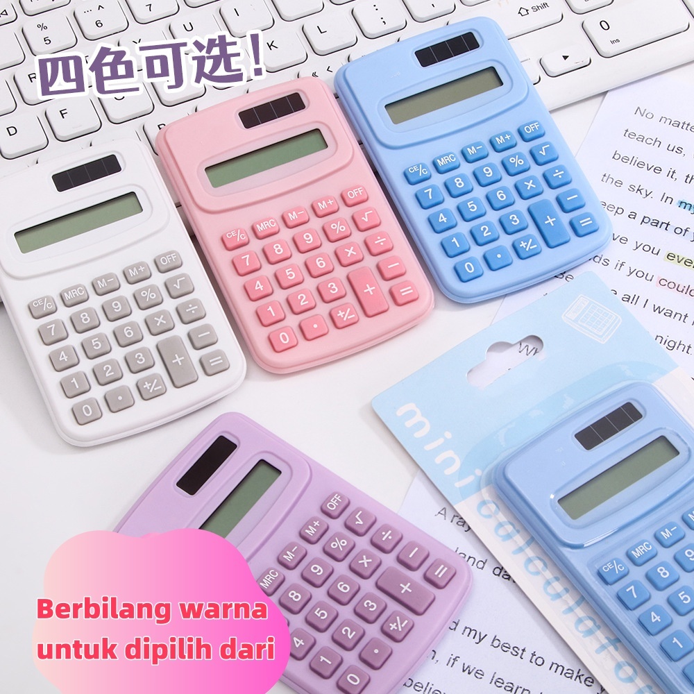 Jual Kalkulator Sekolah Dasar Lucu Mini Komputer Portabel Akuntansi ...
