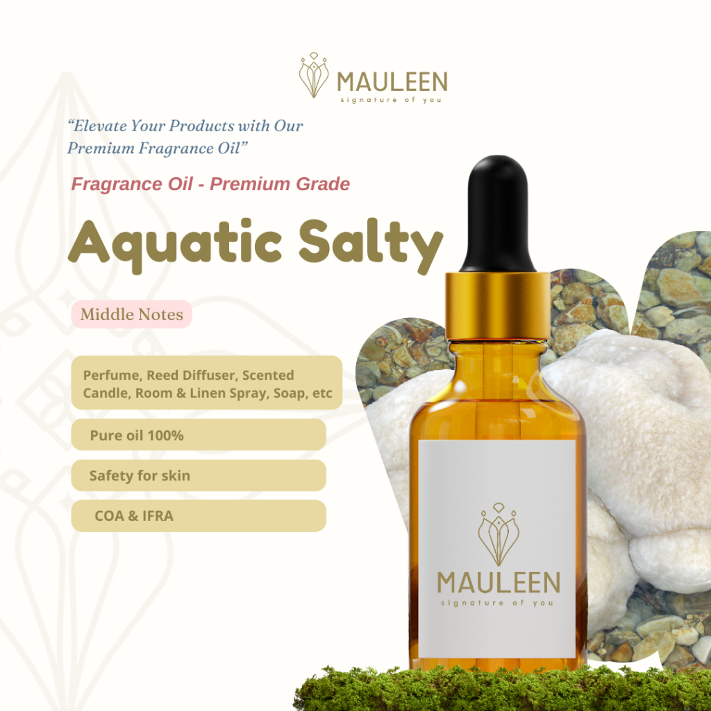 Jual AQUATIC SALTY - FRAGRANCE OIL BY MAULEEN STUDIO | Shopee Indonesia