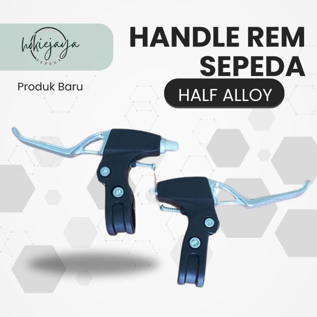 Jual Handle rem sepeda 1/2 alloy brake lever half alloy untuk MTB ...