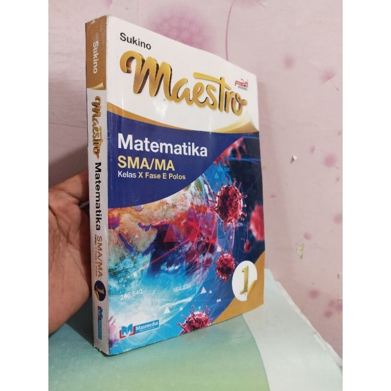 Jual buku matematika/maestro matematika kelas 11/XI/2 sma ma masmedia kurikulum merdeka | Shopee ...