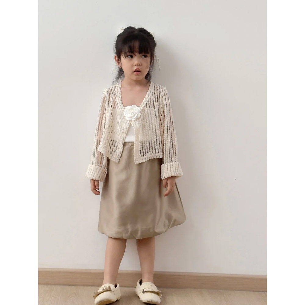 Jual Kadaka KG-0101 Girls Mini Satin Skirt Kidswear | Rok Mini Anak ...