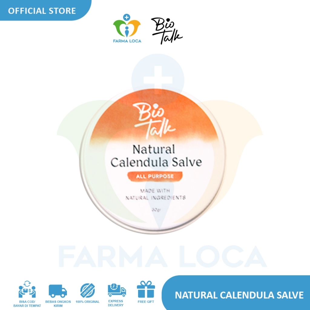 Jual Farma Loca | Biotalk Natural Calendula Salve | No Steroid | Salep ...