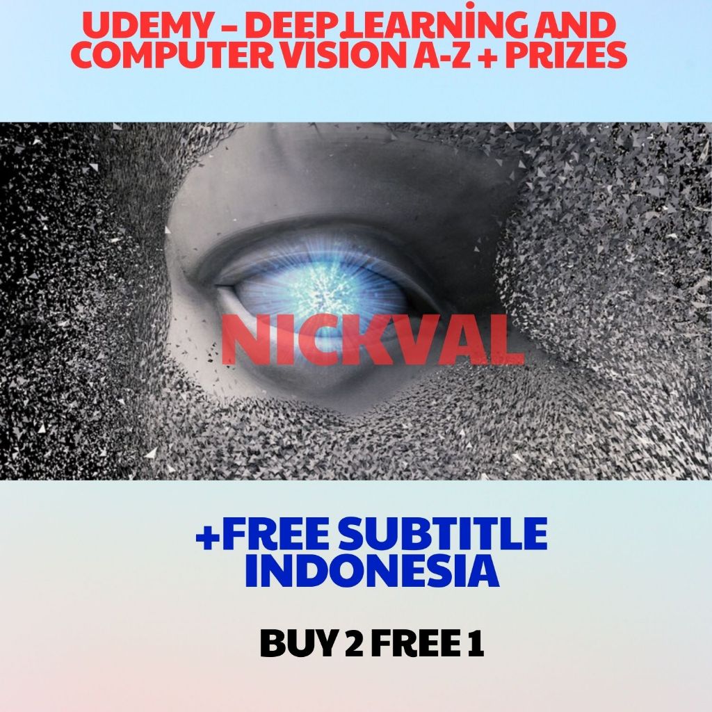 Jual Udemy – Deep Learning and Computer Vision A-Z + Prizes | Shopee Indonesia