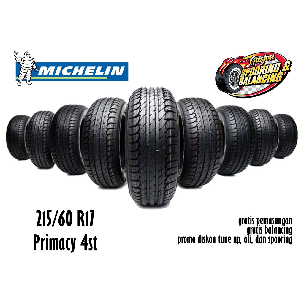 Jual 215 60 r17 Michelin Primacy 4 - GASJON GARAGE | Shopee Indonesia