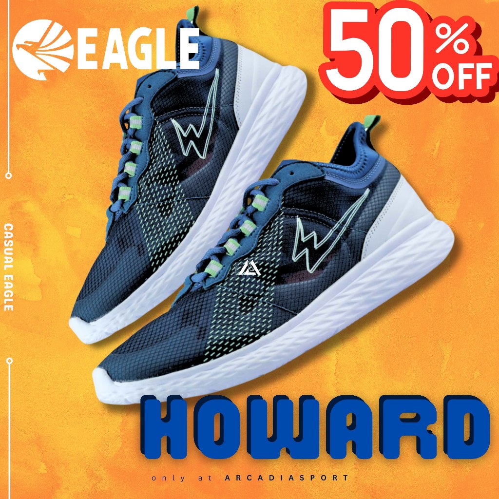 Jual Sepatu Lifestyle Eagle Original - Howard | Shopee Indonesia