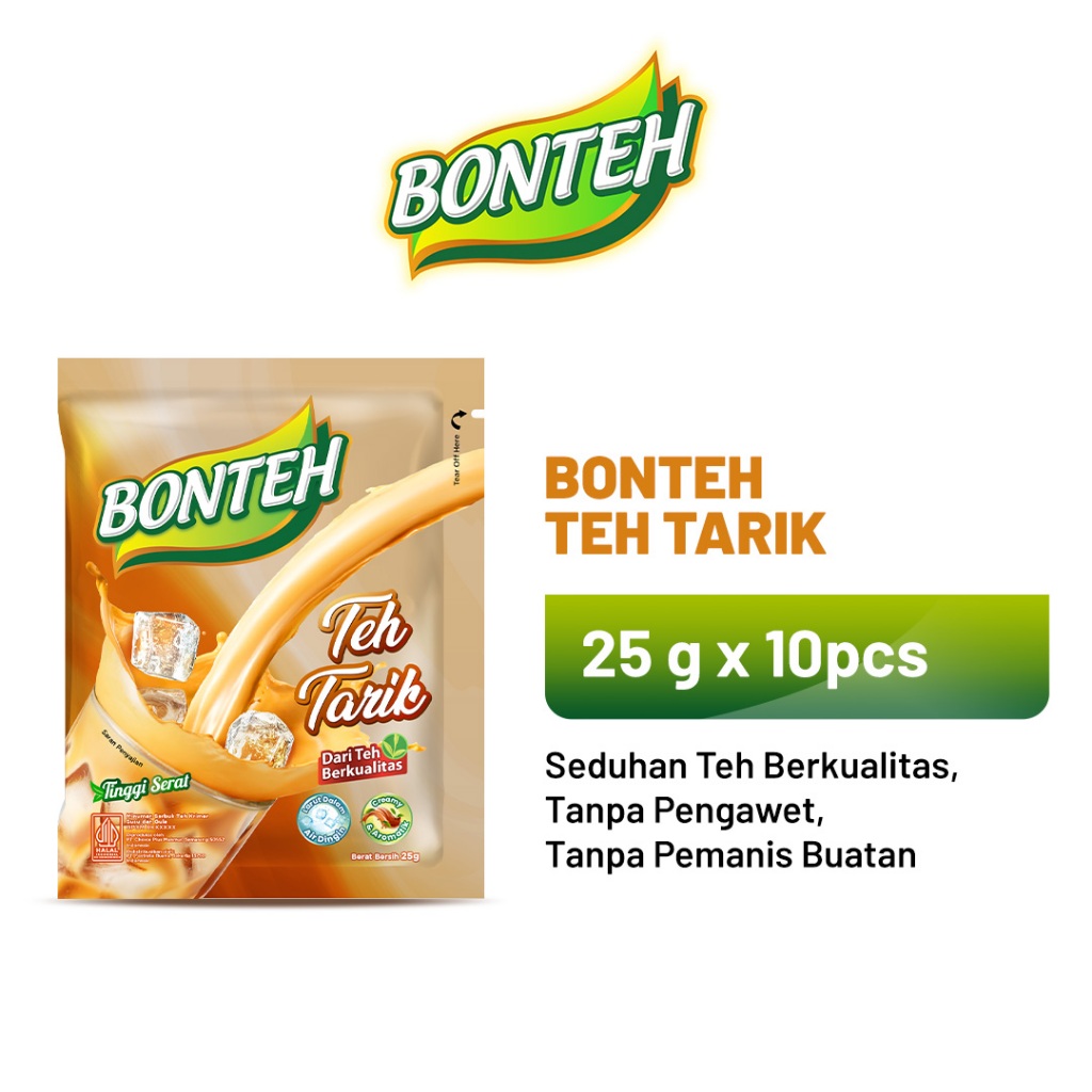 Jual Bonteh Teh Tarik 25gr x 10pcs | Shopee Indonesia