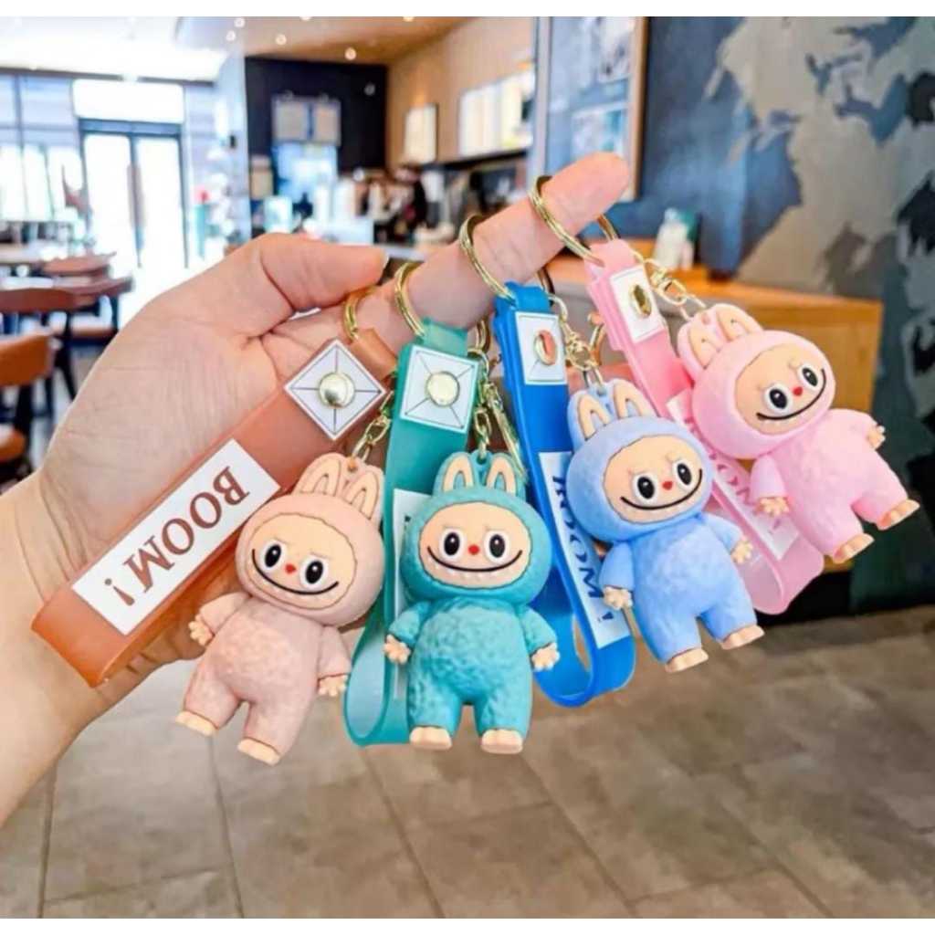 Jual Promo Keychain Pop Mart Labubu/Gantungan Kunci B1 Dan B2 Labubu ...