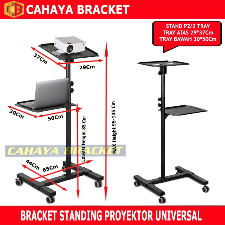 Jual Bracket Standing projektor Stand Tatakan proyektor Standing Kaki ...