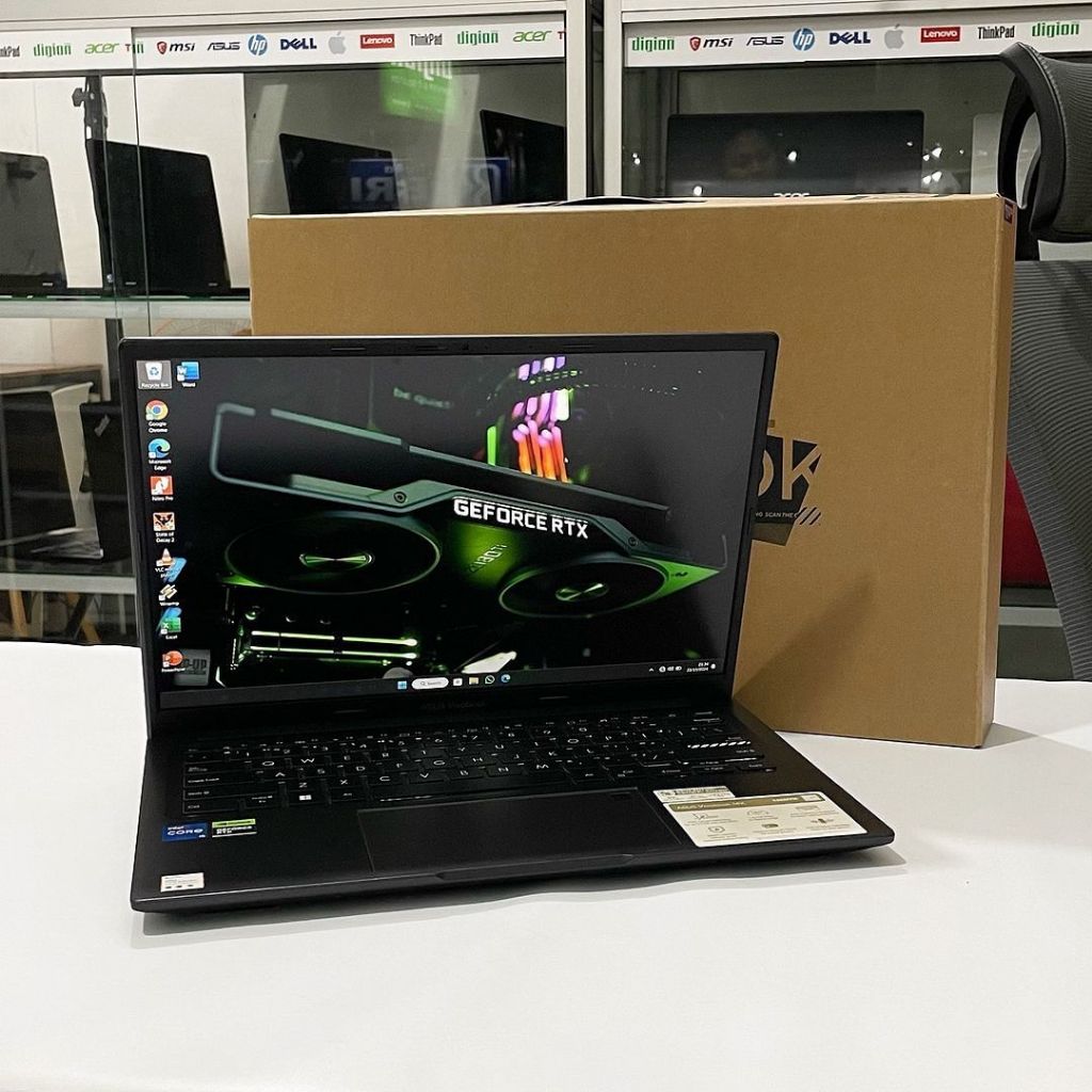 Jual Asus VivoBook 14X OLED Intel Core i5 gen 12 (2022) RAM 12 GB SSD 512 GB Dual VGA Nvidia RTX ...