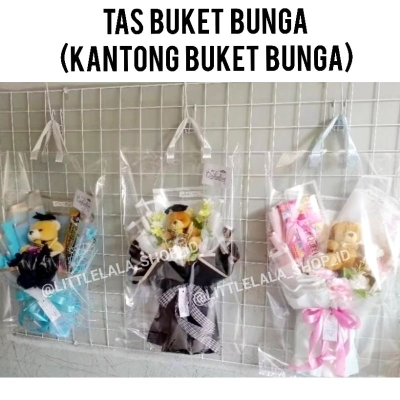 Jual Tas Buket Bunga, Boneka & Bantal/Tas plastik buket bunga/tas ...