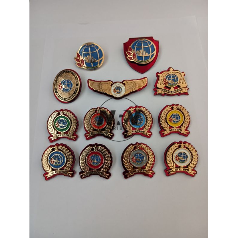 Jual BREVET PIN WING ATR BPN/PIN ATR BPN/WING ATR BPN/EMBLEM BARET ATR ...