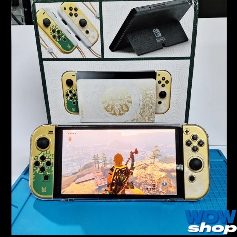 Jual Nintendo Switch OLED Zelda TOTK CFW 512GB | Shopee Indonesia