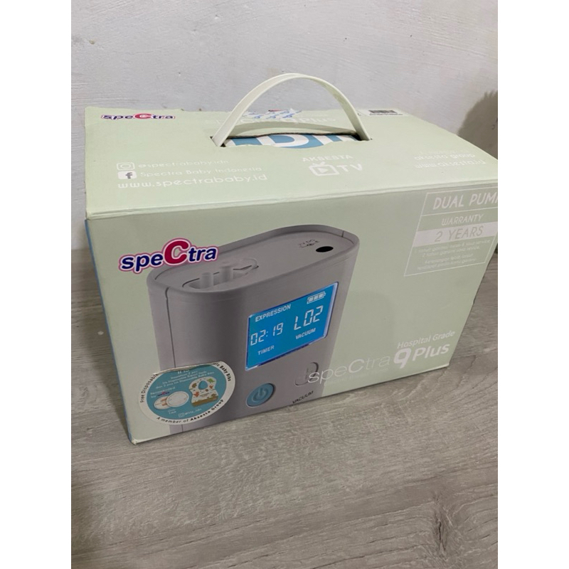Jual Spectra 9 Plus Dual Pump (Pompa ASI Elektrik) Preloved | Shopee ...
