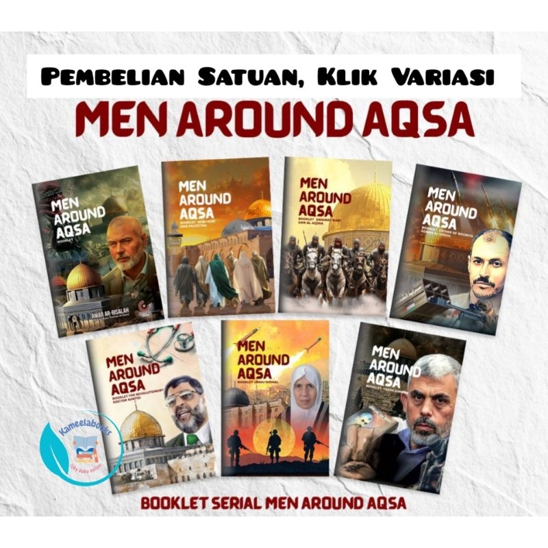 Jual serial men around aqsa booklet Gensa Gen saladin Ismail haniyah yahya sinwar gensa berilmu ...