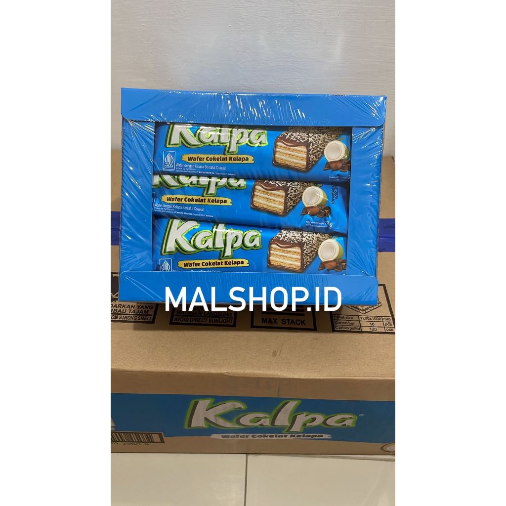 Jual Wafer kelapa Coklar Kalpa Mayora 22gr (Malshop) | Shopee Indonesia