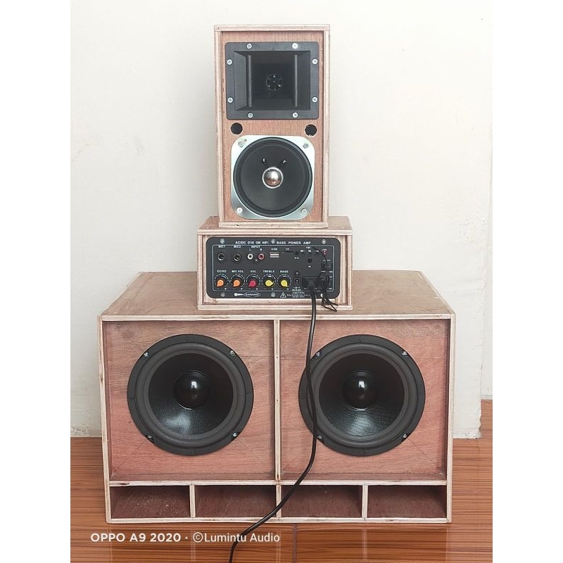 Jual Paket Lengkap Sound Miniatur Siap Bunyi Model Miniscope 6 Inch ...