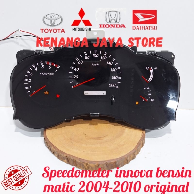 Jual speedometer / kilometer innova bensin matic 2004-2010 original ...