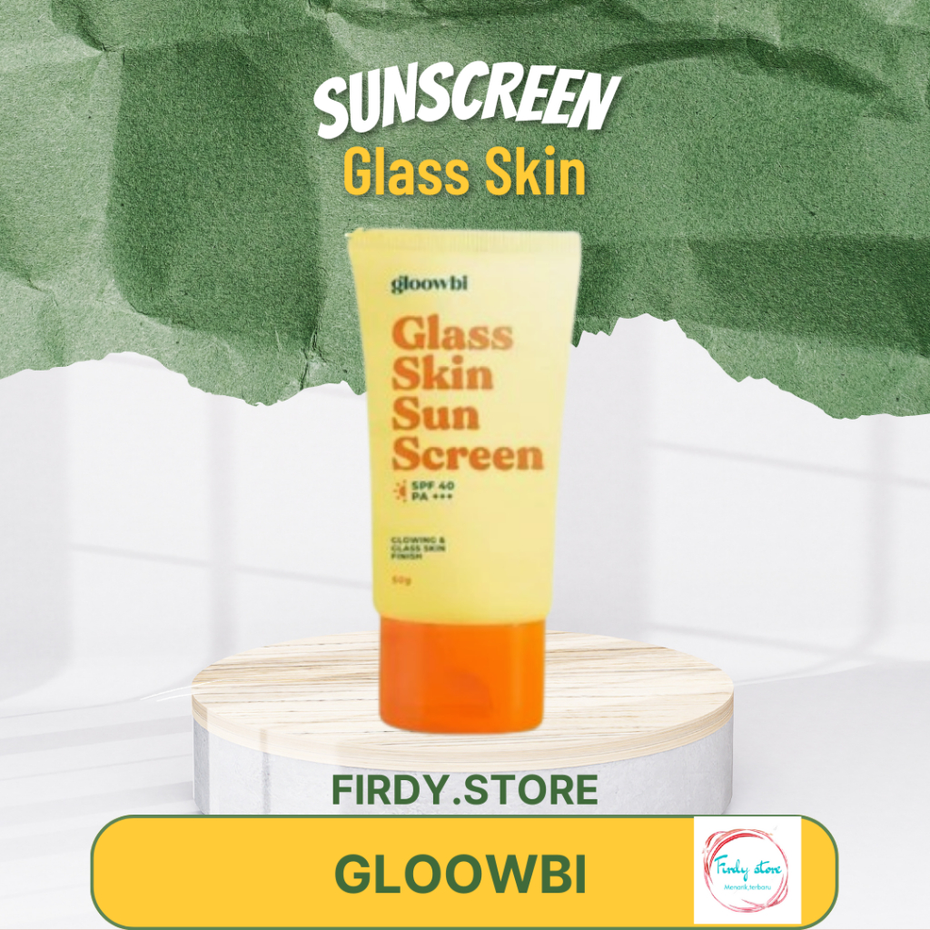 Jual Ready Stock Gloowbi Glass Skin Sunscreen SPF40 PA+++ | Shopee Indonesia