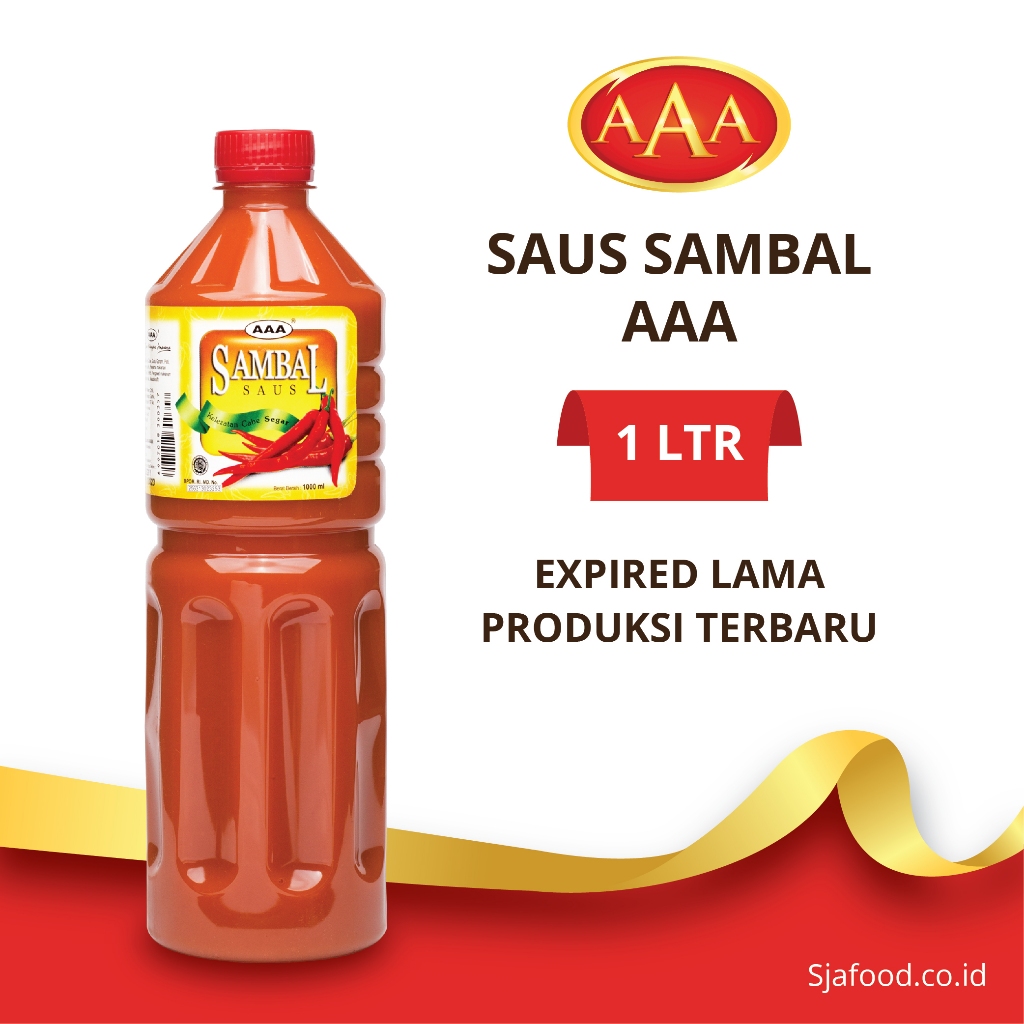 Jual SAUS SAMBAL AAA KEMASAN 1 LITER | Shopee Indonesia