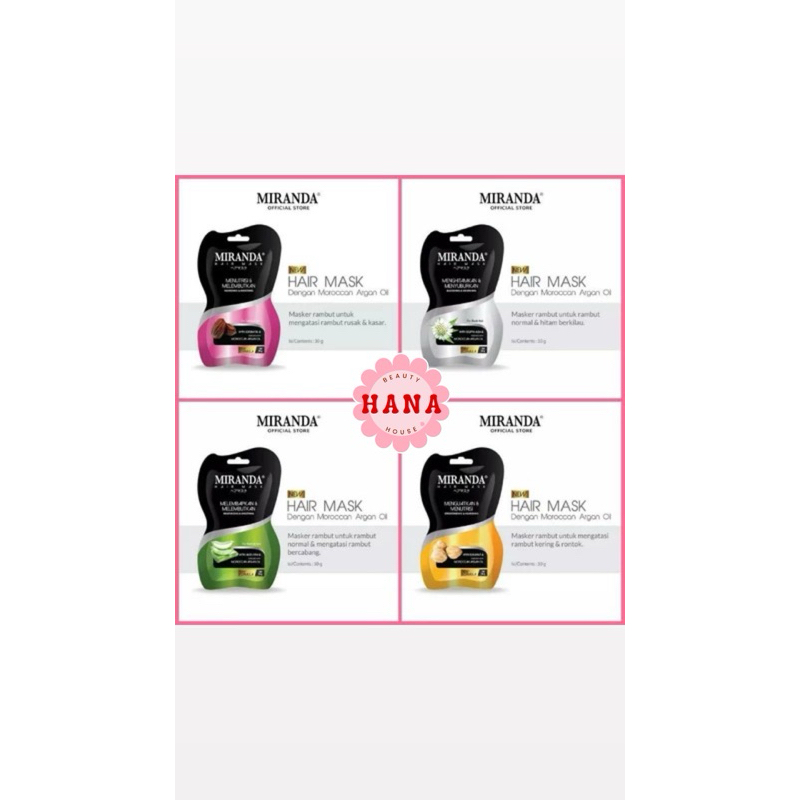 Jual SULAWESI UTARA MIRANDA HAIR MASK 30gr | Shopee Indonesia
