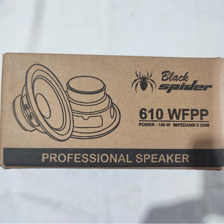Jual Speaker / Komponen Speaker Black Spider 610 WFPP | Shopee Indonesia