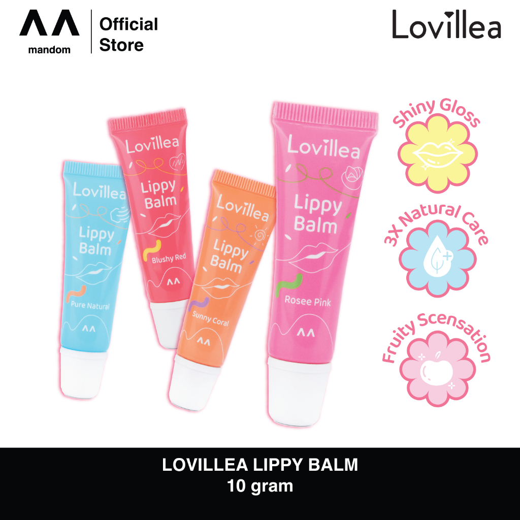 Jual LOVILLEA Lippy Balm 10gr | Shopee Indonesia