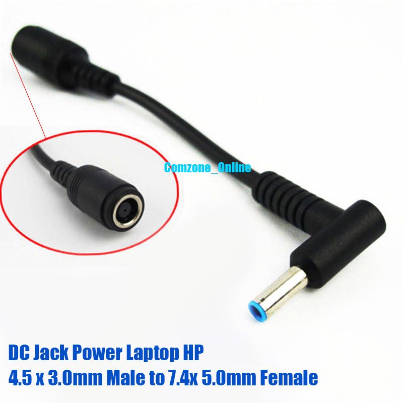 Jual DC Power Jack Connector Laptop HP 4.5mm*3.0mm Pin Biru dchp35 ...