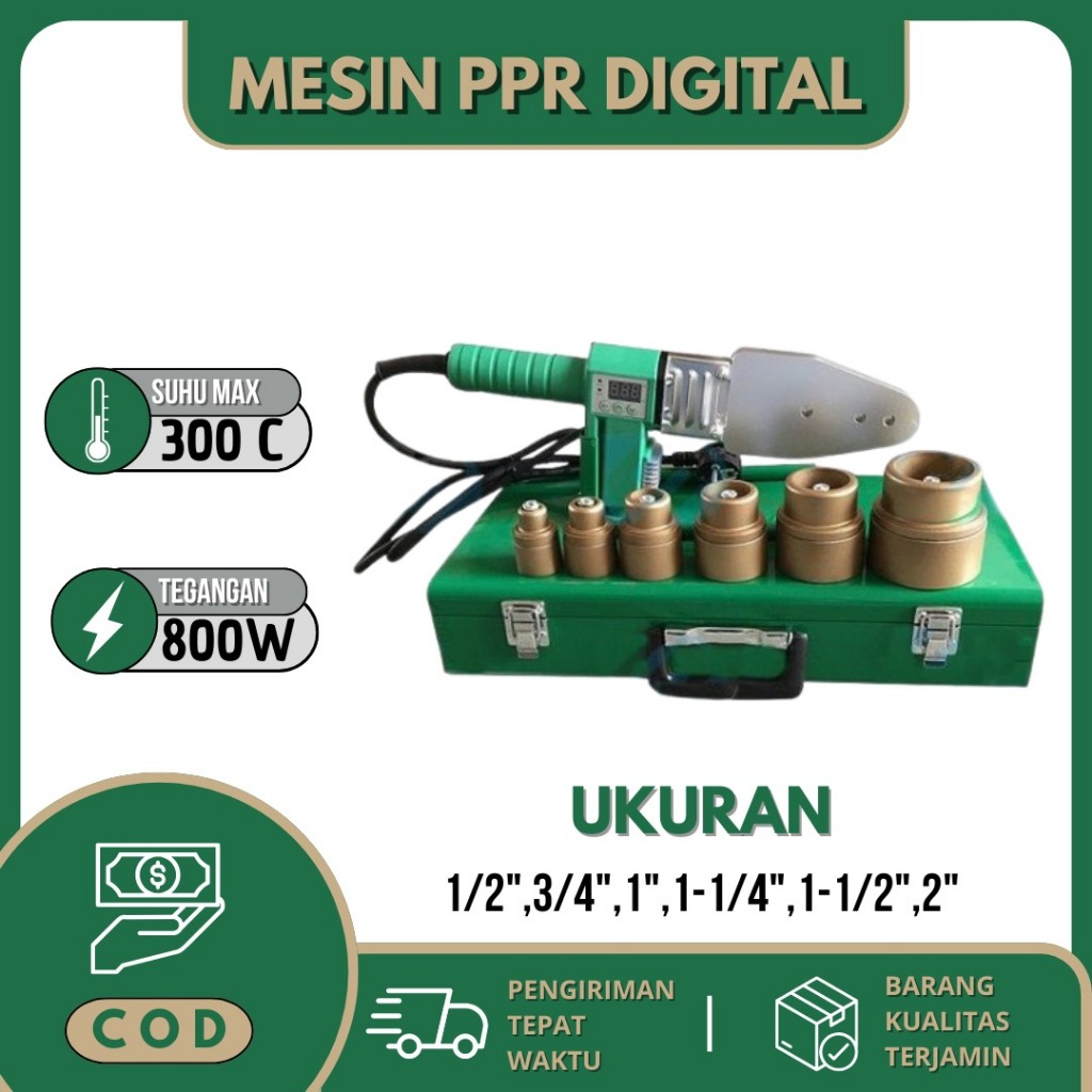 Jual Mesin Pemanas Las Pipa PPR 20-63mm ( 1/2"-2" Inci),Mesin ...