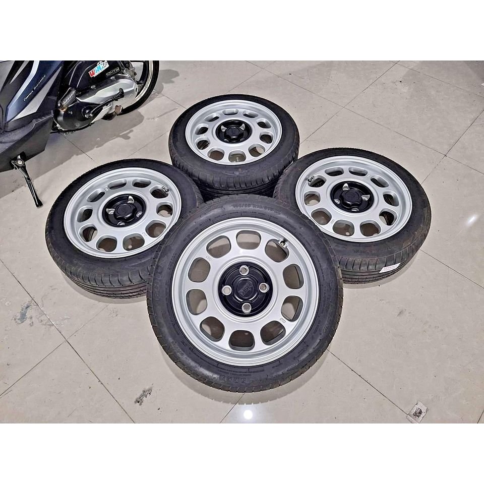 Jual Velg Mobil Seken Original Hsr KLG R16 Buat 4 X 100 / 114.3 + Ban ...
