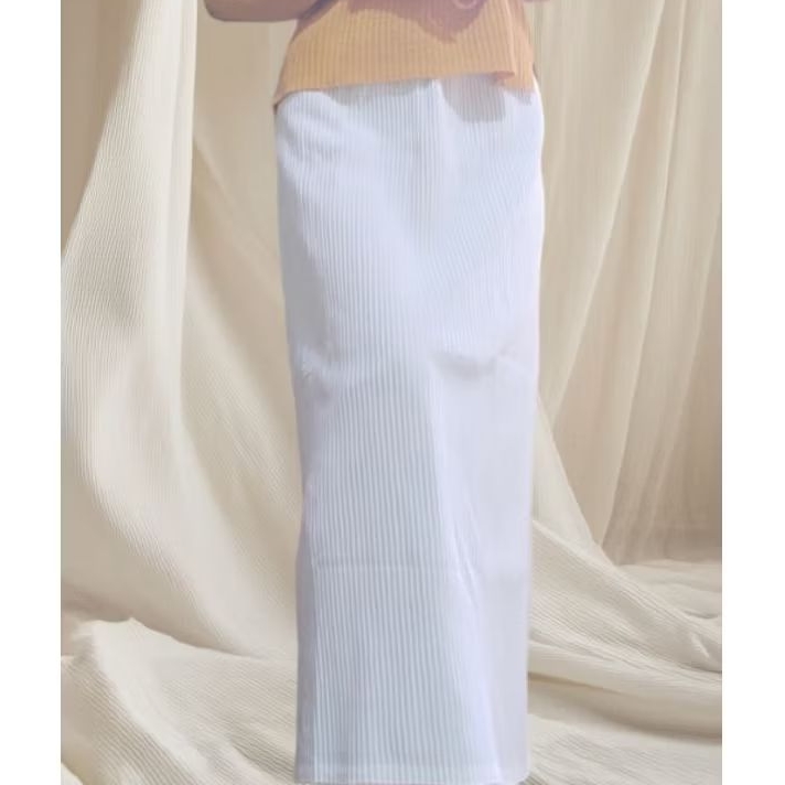 Jual Rok Span Plisket wavy // Rok Plisket Lidi | Shopee Indonesia