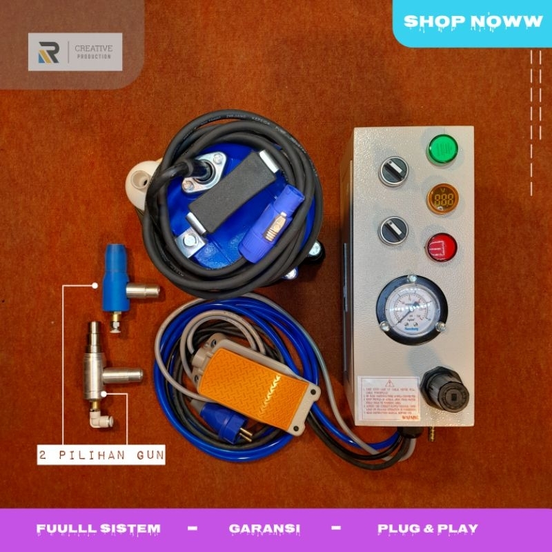 Jual ALAT VAPOUR BLASTING PLUS POMPA FAST & GLOW | Shopee Indonesia