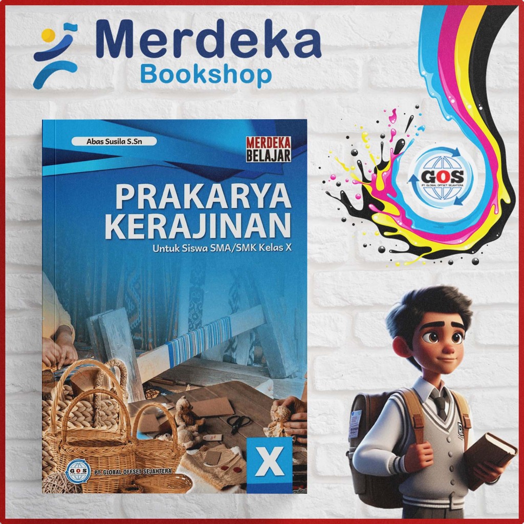 Jual Buku Siswa Prakarya Kerajinan SMA/MA Kelas 10 Kurikulum Merdeka - GOS | Shopee Indonesia