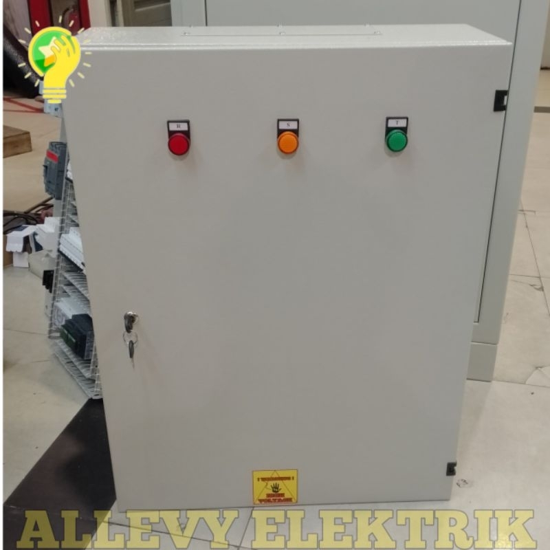 Jual BOX PANEL INDOOR 60X80X20 PLAT 1.2MM + PILOTLAMP RST (POWDER ...