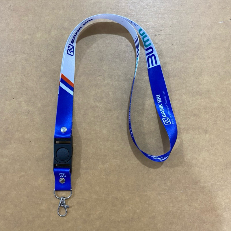 Jual Lanyard BANK BRI BUMN AKHLAK TERBARU | Shopee Indonesia