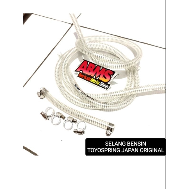Jual [PROMO] SELANG BENSIN TOYOX TRANSPARAN LAPIS KAWAT SELANG ...