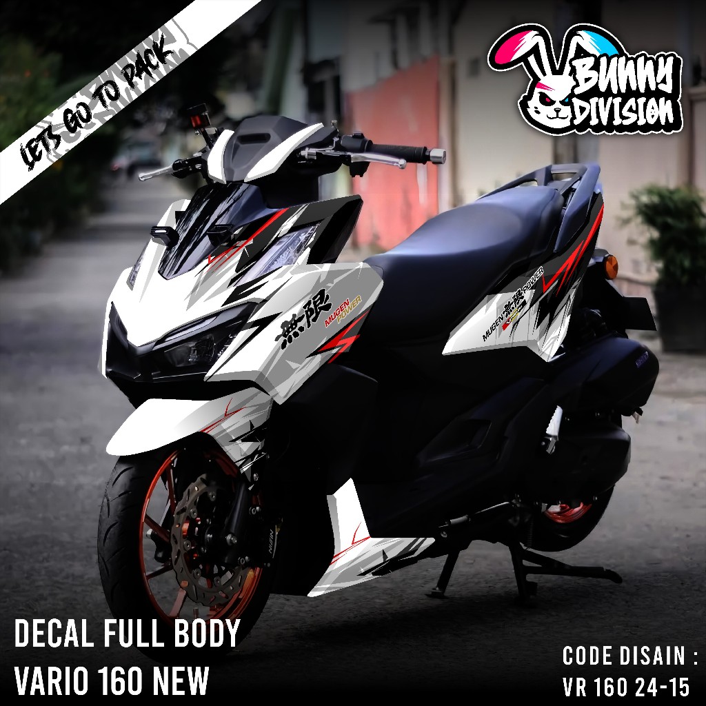 Jual (COD) Decal Sticker Honda Vario New 160 Fullbody 2022 - Dekal ...